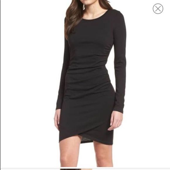Leith | Dresses | Leith Body Con Ruched Dress | Poshmark